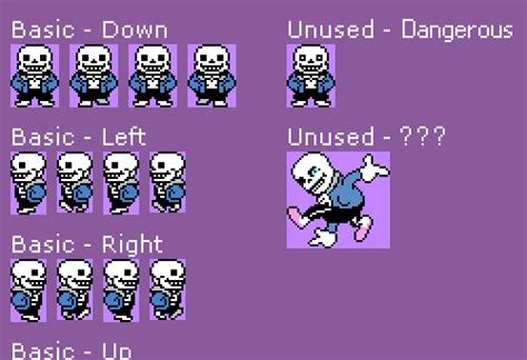 This Sprite Sheet Is Wacky R Undertale