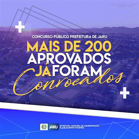 Prefeitura de Jaru divulga terceiro edital de convocação de aprovados