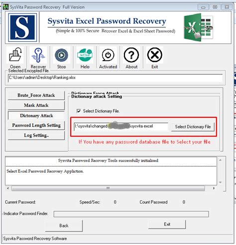 excel password recovery software to recover and unlock excel protection file and recover excel sheet