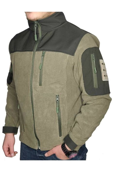 Ö ÖZMERT ASKERİ MALZEME Taktik Polar Mont Softshell Su Geçirmez Omuz