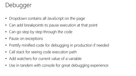 how to debug a website using ie f12 tools ppt download