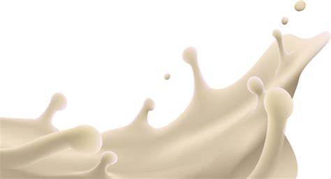 Milk Splash Texture Liquid Effect Creamy Fluid Pattern Transparent
