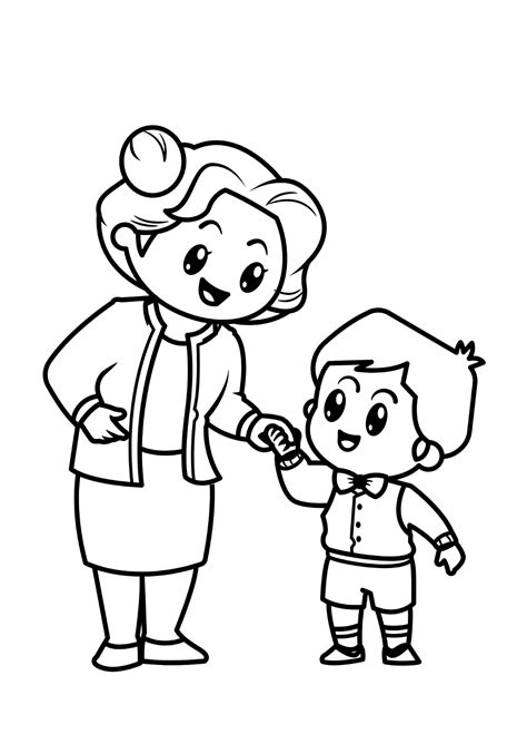 Mother S Day Cartoon Wallpapers Wallpaper Cave