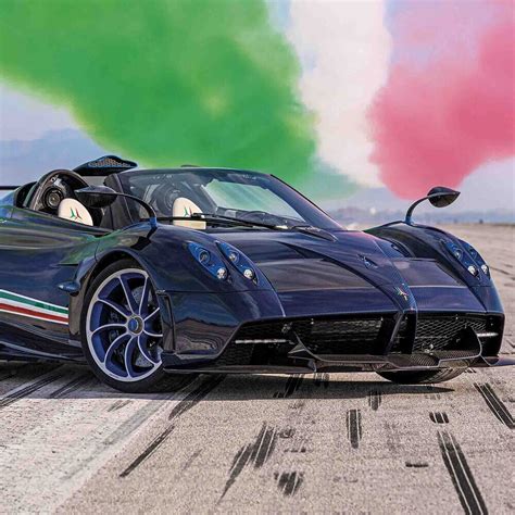 The Pagani Huayra Celebrates Years With The Italian Arrows Pirelli