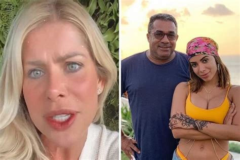 Pai de Anitta solta os cachorros em Karina Bacchi após comentário