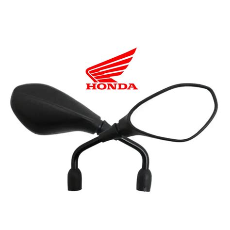 Retrovisor Mini Bmw Fixo Gs650 f800 Rosca Padrão Honda Par Shopee Brasil