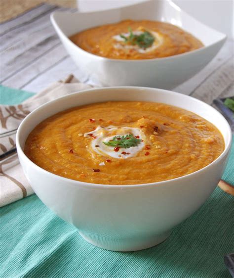 Moroccan Carrot Red Lentil Soup A Cedar Spoon