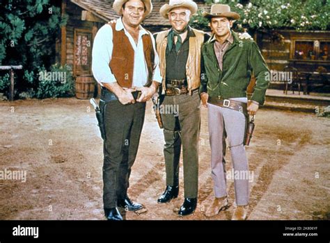 Dan Blocker Lorne Greene Michael Landon Television Bonanza Tv