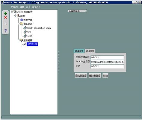 oracle 添加第二个实例 和 监听 sealovesky99 博客园