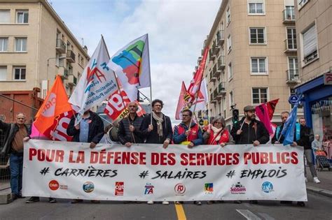 EN IMAGES Grève dans la fonction publique 100 000 agents mobilisés