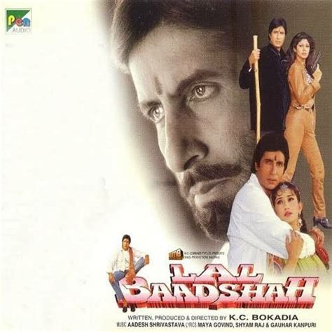 LAL BAADSHAH 1999 Old Movie Poster Movie Posters Old Movies