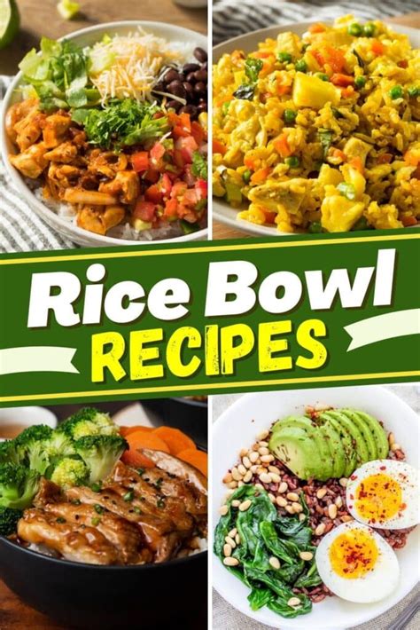25 Rice Bowl Recipes You Dont Want To Miss Insanely Good
