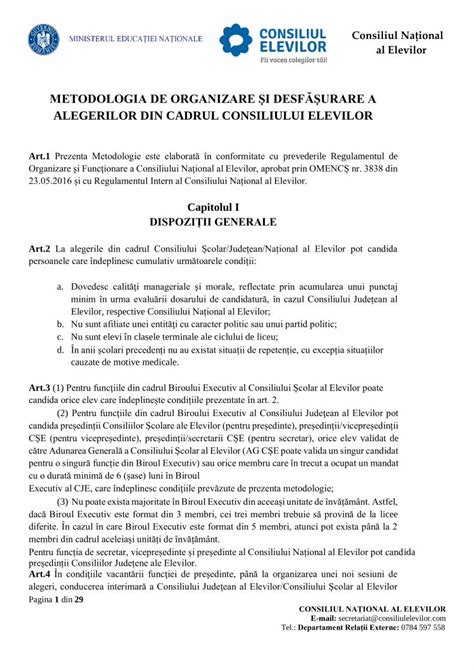 PDF METODOLOGIA DE ORGANIZARE ŞI DESFĂŞURARE A proces verbal de