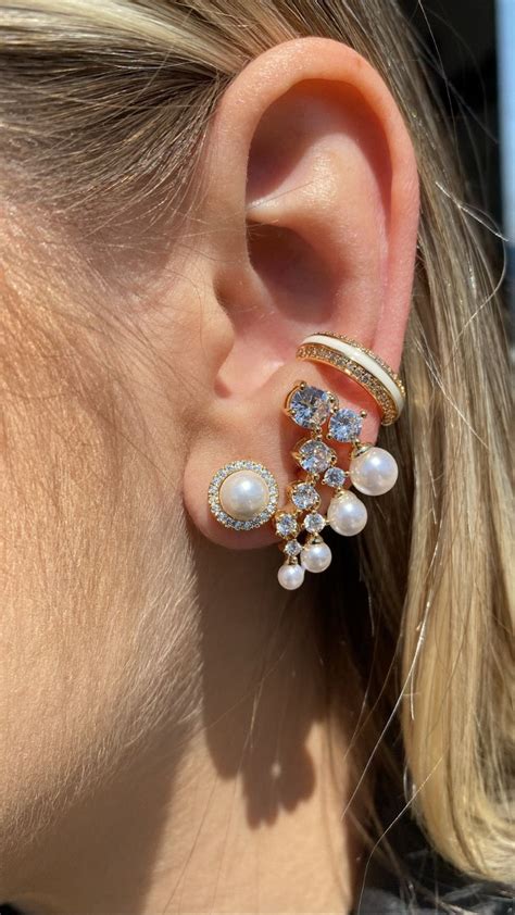 Belanel Semijoias Atacado de Semijoias Brinco Ear Cuff Zircônia