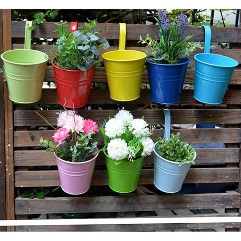 Pot De Fleur Couleur Agencement De Jardin Aux Meilleurs Prix