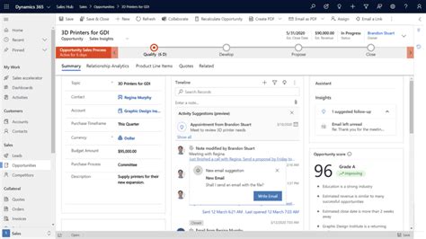 Microsoft Dynamics Sales Solution Crm Moderne Et Volutive