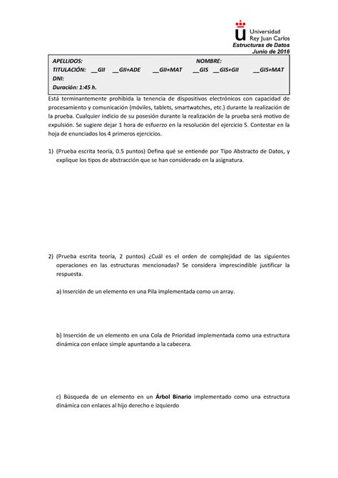 Examen 17 Junio 2016 Preguntas Warning TT Undefined Function 22