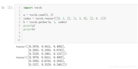 pytorch每日一学32 torch gather 沿指定维度收集值 torch gather index int32 csdn博客