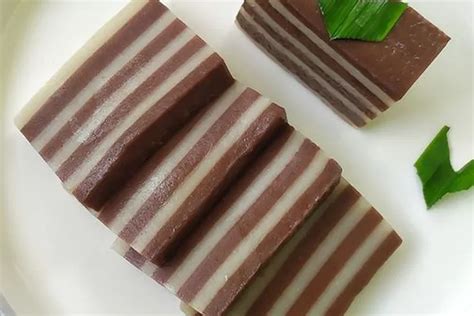 Resep Kue Lapis Ketan Santan Lembut Kenyal Dan Harum Bahan Simpel