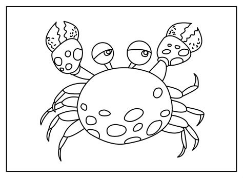 Desenhos De Caranguejo Para Colorir Bora Colorir