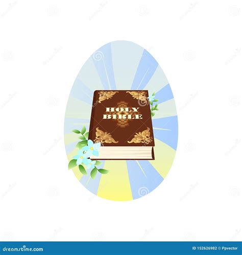 A B blia Sagrada Escritura Santamente Ilustração do Vetor Ilustração