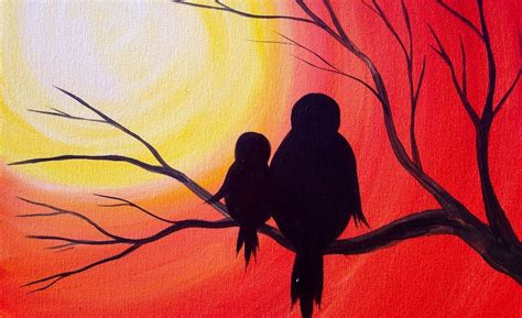 Bird Painting Easy At PaintingValley Explore Collection Of Bird