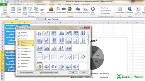 Excel Jak zachować wykres jako szablon porada 230 YouTube