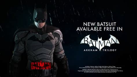 Batman Arkham Trilogy Includes The Batman Batsuit