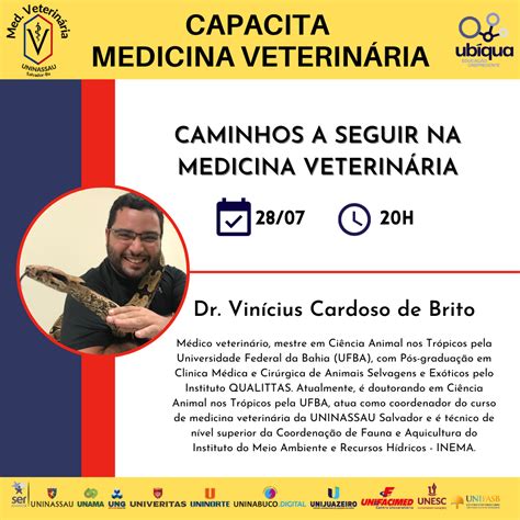 CAPACITA de medicina Veterinária Julho Blog dos cursos UNINASSAU