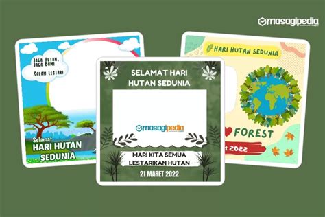 Link Twibbon Hari Hutan Sedunia 21 Maret 2022 Desain Terbaru Keren Dan