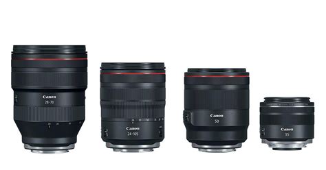 Canon Launches 4 New RF Lenses For Full Frame Mirrorless