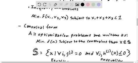 solved make brief notes not more than one page on constrained optimisation and lagrange