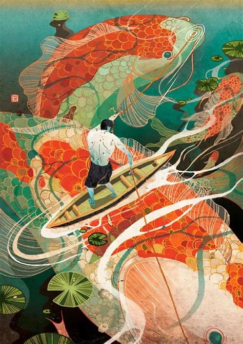 神秘的世界 虚幻的风格Victo Ngai插画作品欣赏 虚幻 插画家 设计之家 新浪新闻