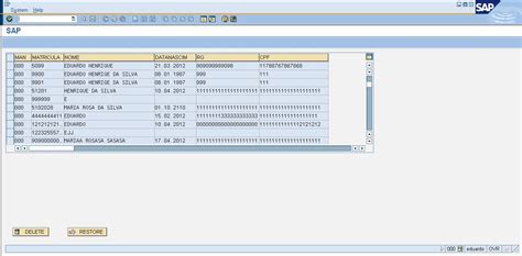 EDU ABAP TABLE CONTROL