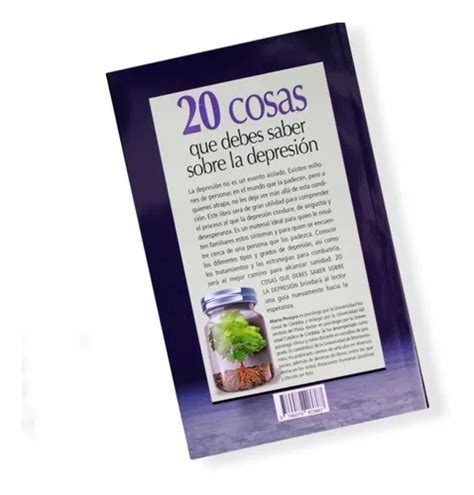 Libro 20 Cosas Que Debes Saber Sobre La Depresión en venta en