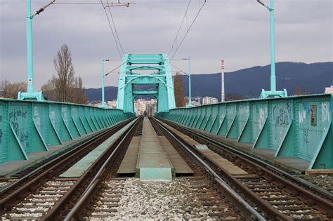 Puente Ferrocarril Carril Pistas Foto Gratis En Pixabay Pixabay
