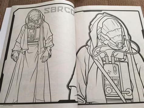 Star Wars The Force Awakens Coloring Book Reveals Two New Characters