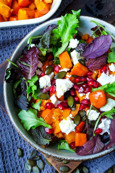 Kürbissalat mit Hokkaido und Feta Gaumenfreundin