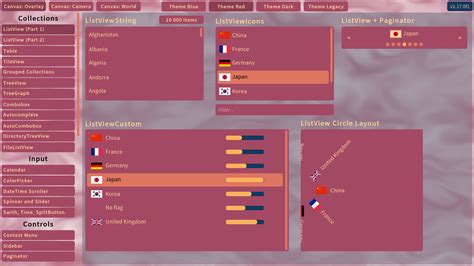 New Ui Widgets