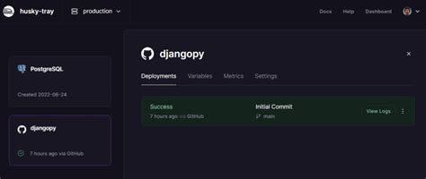 using railway app to deploy your django project dev community