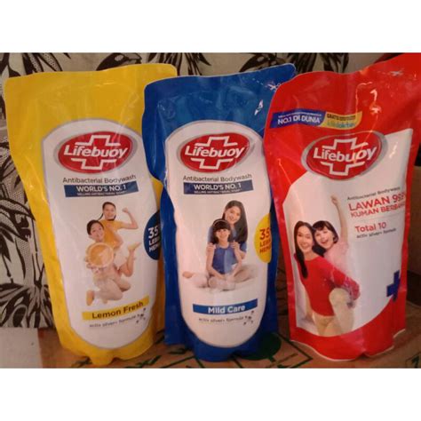 Jual Lifebuoy Bodywash Sabun Cair Refill Ml Shopee Indonesia