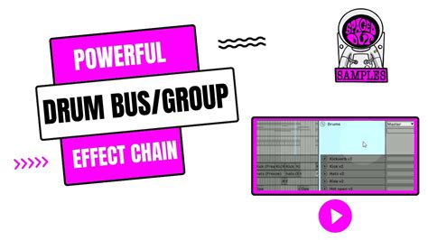 Powerful Warm Punchy Effect Chain For Your Drum Bus Group Ableton