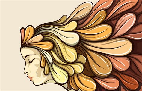 Abstract Background Illustration Of Woman S Face Multicolor 10651725