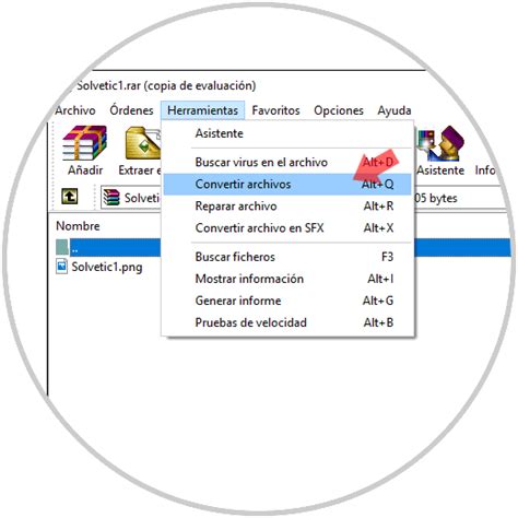 C Mo Convertir Rar A Zip O Convertir Zip A Rar Con Winrar Solvetic