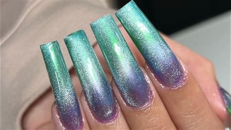 Cat Eye Gel X Nails YouTube