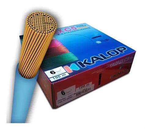 Cable Unipolar Kalop Normalizado Iram Mm Flexible Cat Env O Gratis