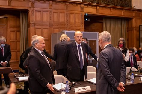 Colombia Intervino En La Corte Internacional De Justicia CIJ De La