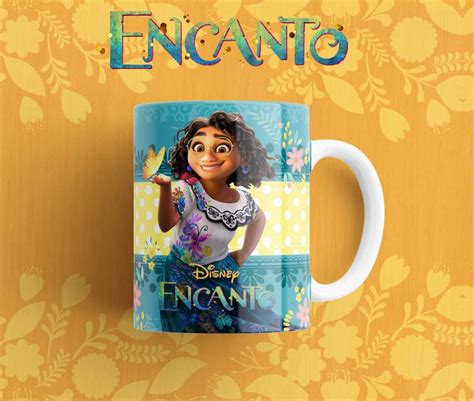 Plantillas Encanto Disney Tazas Mug Template Mugs Party Supply Kit