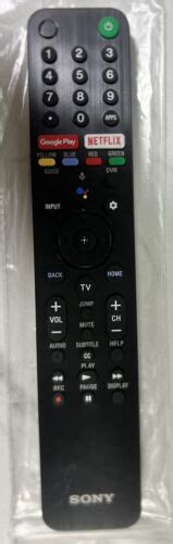 Genuine Sony Rmf Tx U Tv Remote Control Ebay