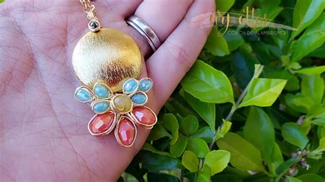 Collar De Cristales Ivy Ottos Bisuteria Youtube